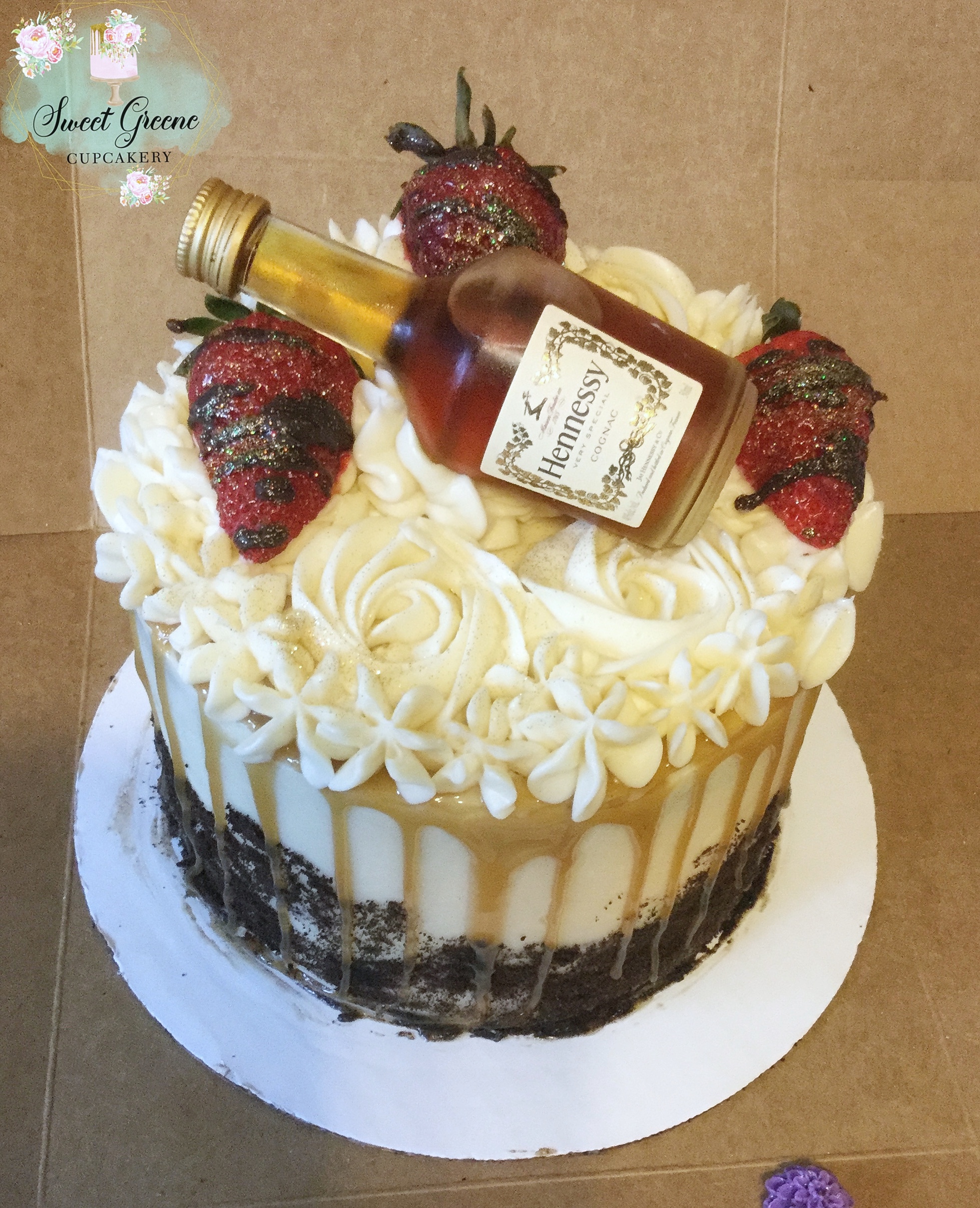 Mini Henny Cake (Chocolate) - Sweet Greene Cupcakery